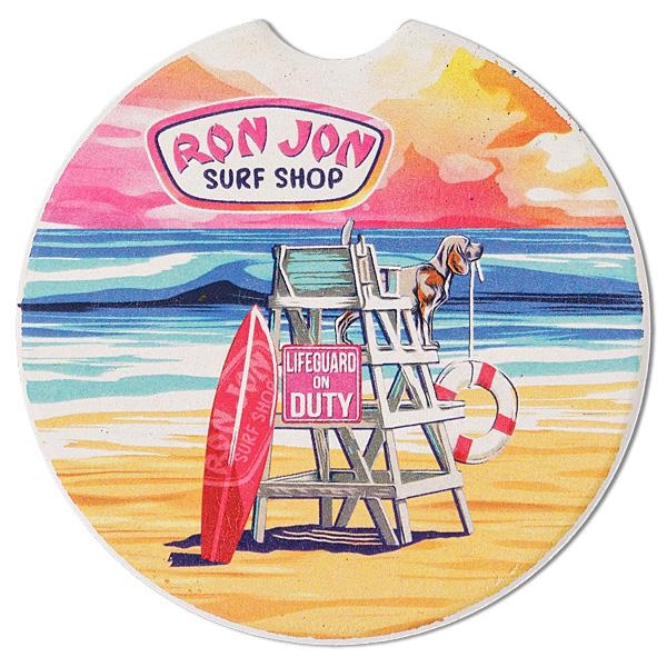 Ron Jon Lifeguard On Duty Car Coaster - Automotive Accessories | Ron ...