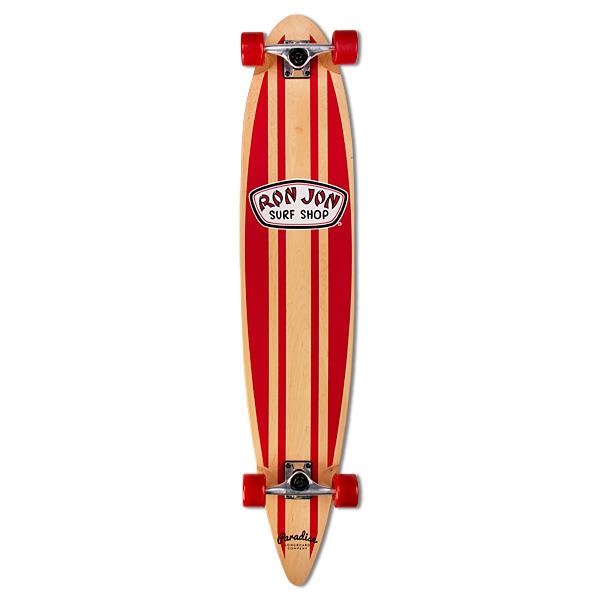Ron Jon 46 Red Stripe Longboard - Skate | Ron Jon Surf Shop