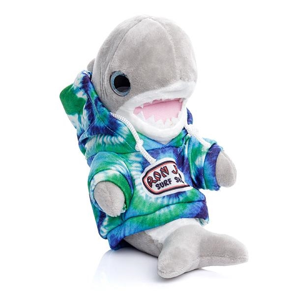 Ron Jon Finn the Shark w/ Tie-Dye Hoodie - Plush Toys | Ron Jon Surf Shop