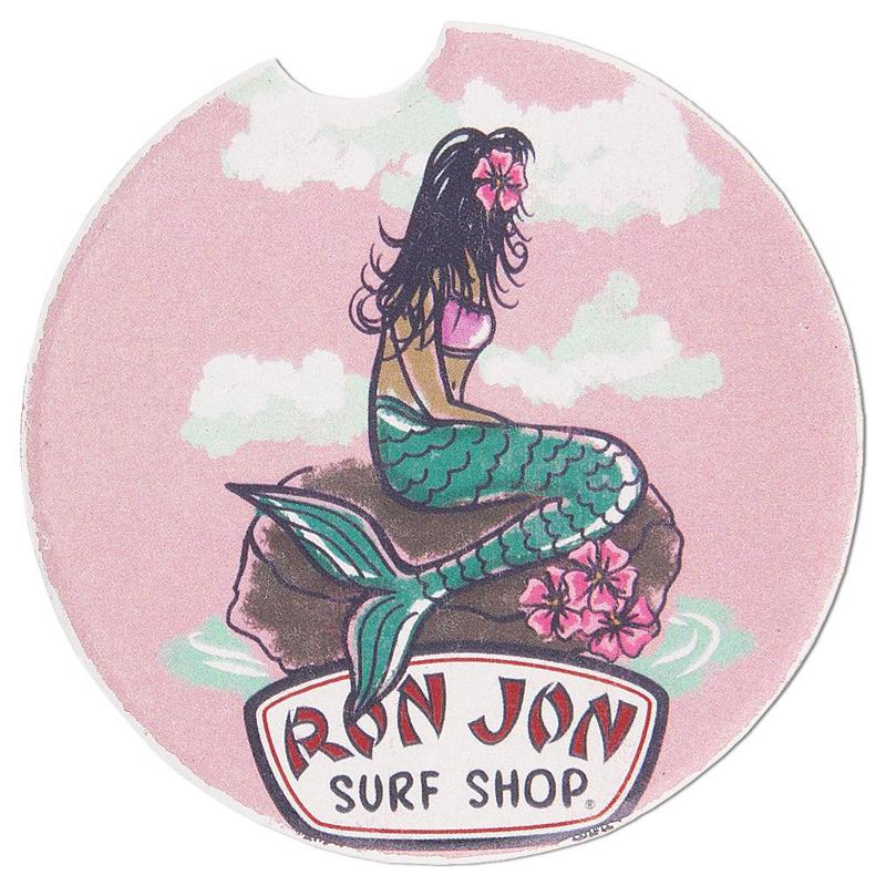Ron Jon Mermaid Car Coaster - Car Accessories | Ron Jon Surf Shop