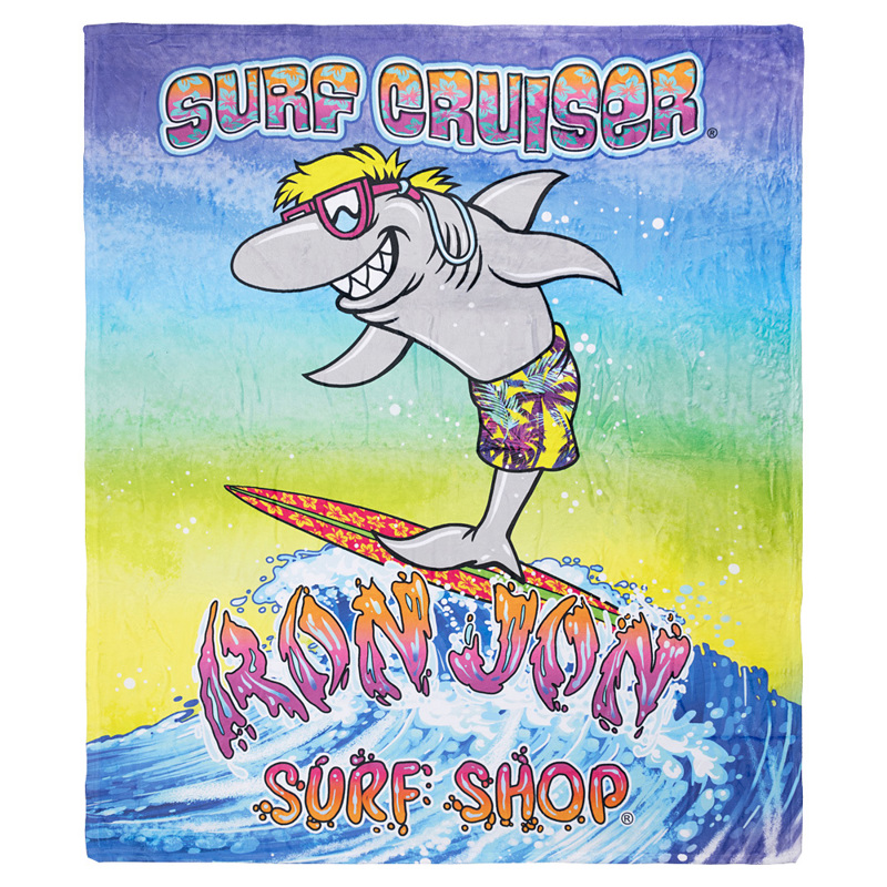 Ron Jon Surf Cruiser Throw - 50" x 60" | Ron Jon Surf Shop