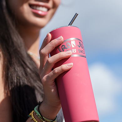 Ron Jon Pink Shark Floating Keychain - Accessories | Ron Jon Surf Shop