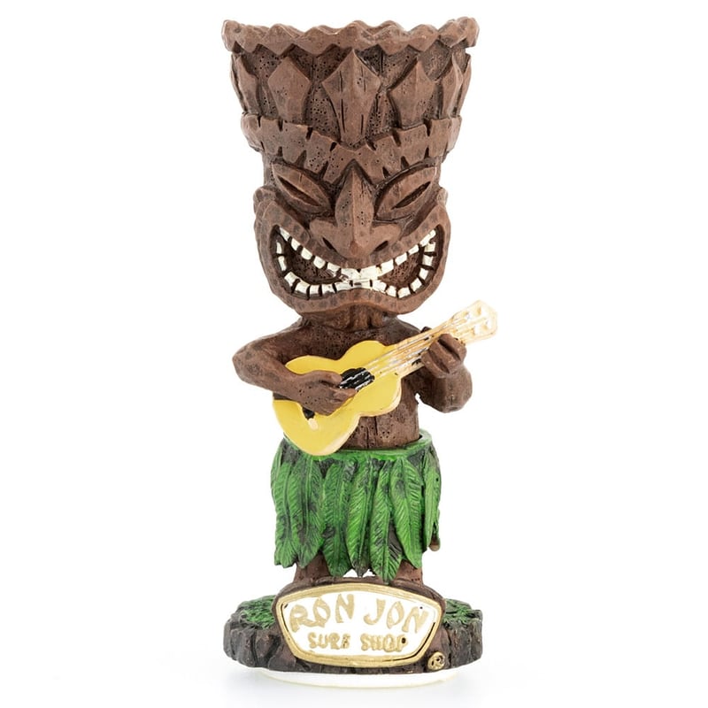 Ron Jon Mini Tiki With Ukulele Dashboard Doll - Auto Accessories | Ron Jon Surf Shop