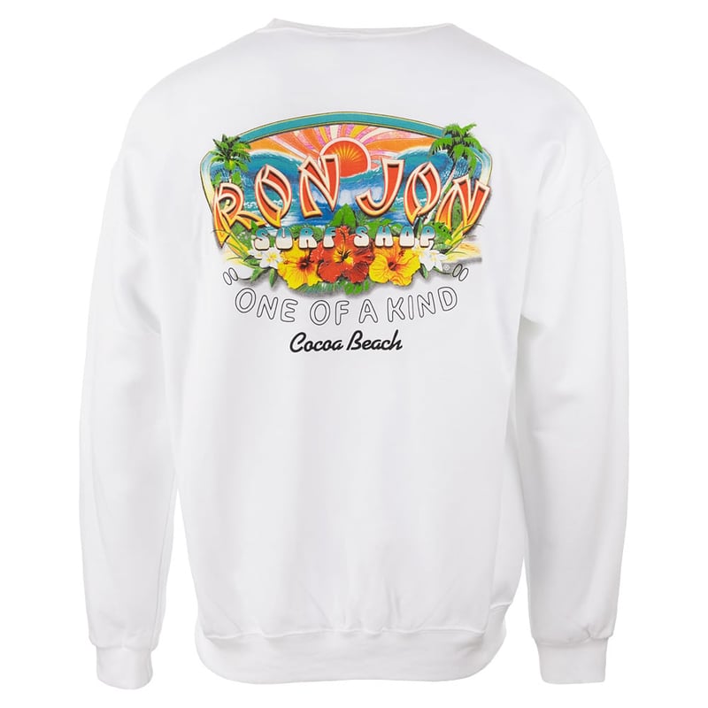 Ron Jon Hippie Waves V2 Crew Neck Pullover | Ron Jon Surf Shop