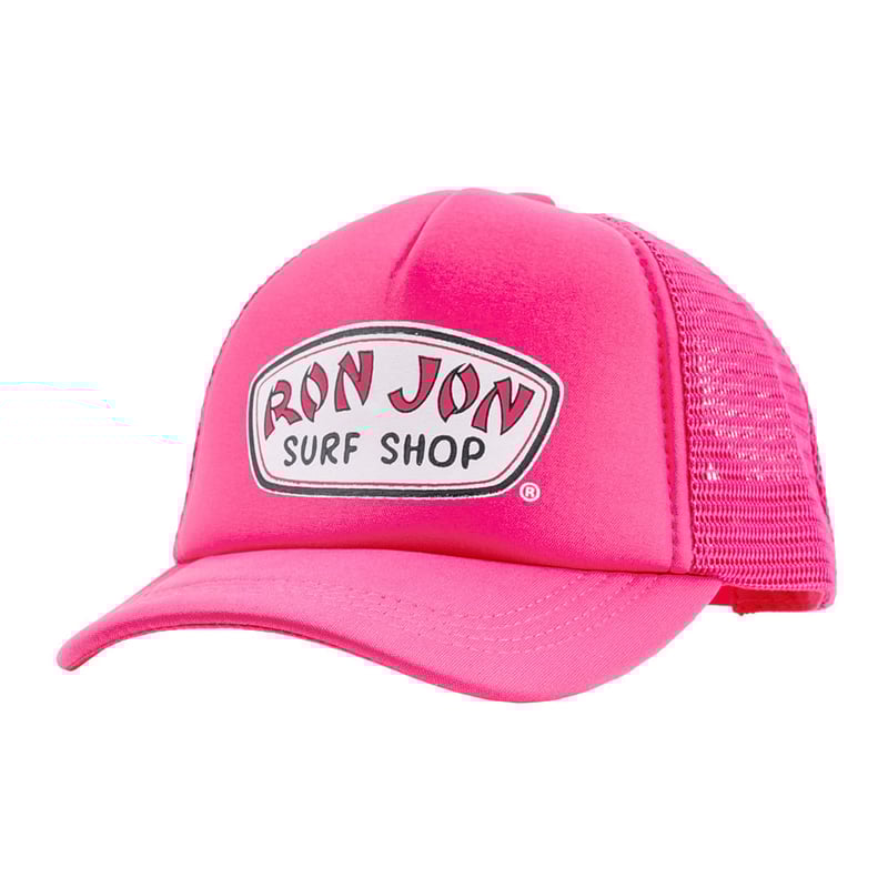 Ron Jon Kids Badge Pink Foamie Trucker Hat | Ron Jon Surf Shop