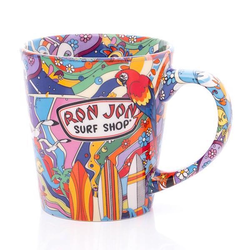 Ron Jon All Over Print Tapered Mug - Glassware | Ron Jon Surf Shop