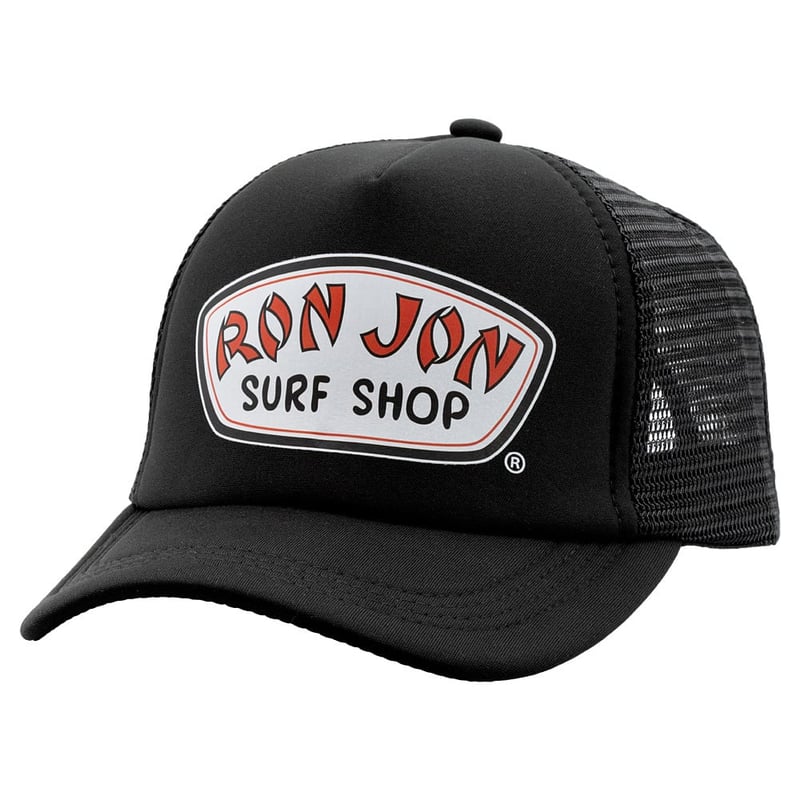 Ron Jon Badge Black Foamie Trucker Hat | Ron Jon Surf Shop