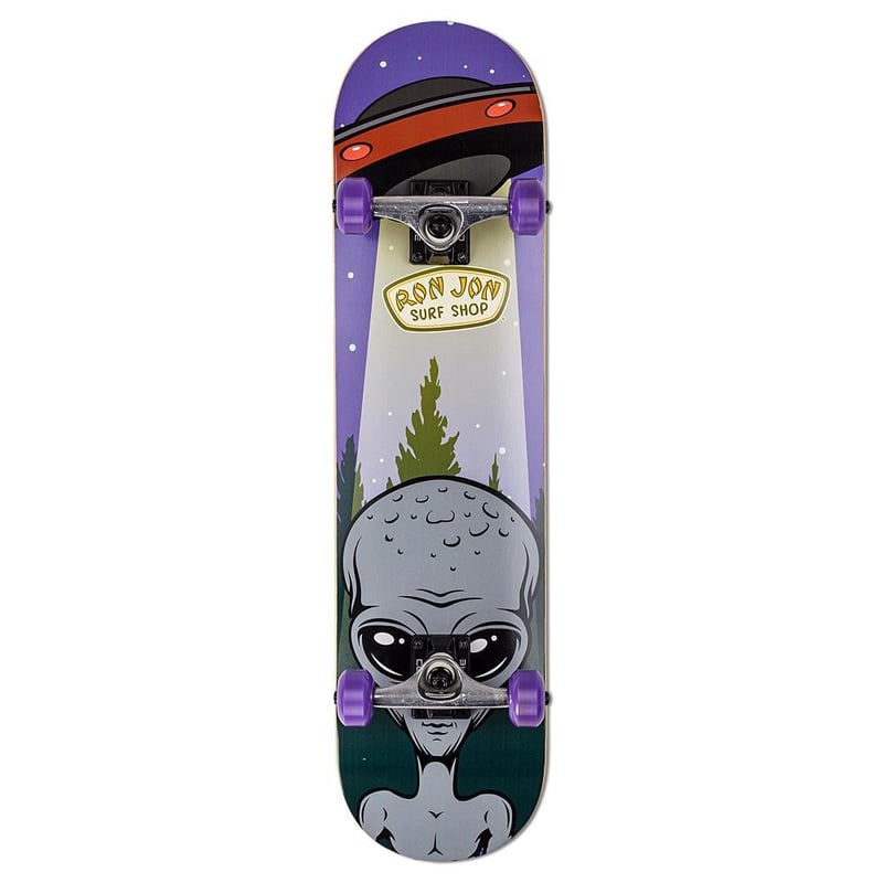 Ron Jon Alien Complete Short Skateboard | Ron Jon Surf Shop