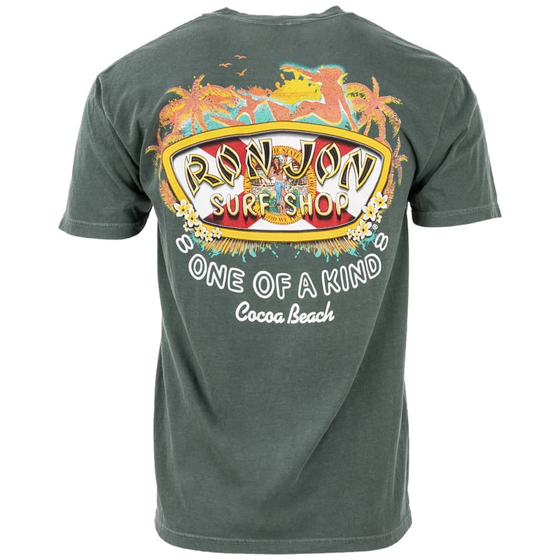 Ron Jon Cocoa Beach FL Distressed Florida Flag V2 Tee | Ron Jon Surf Shop
