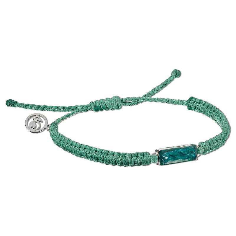 4ocean Green Ghost Net Braided Bracelet | Ron Jon Surf Shop