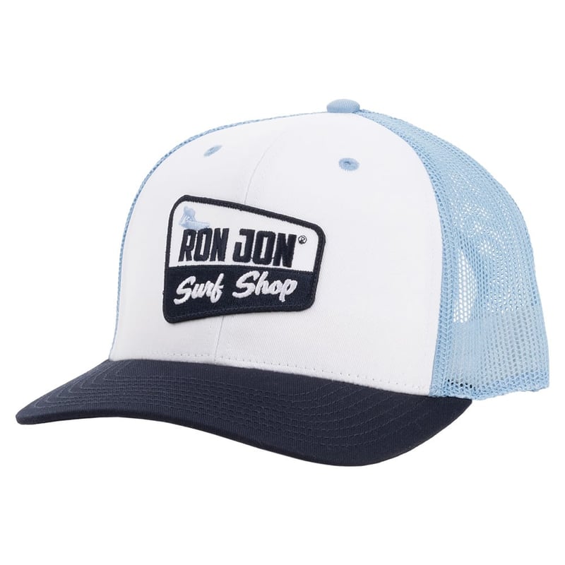 Ron Jon White and Navy Everyday Trucker Hat | Ron Jon Surf Shop