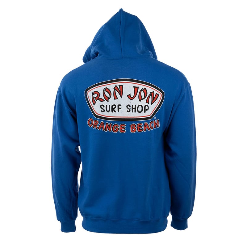 Ron Jon Orange Beach AL Distressed Trusty Badge Pullover Hoodie | Ron ...