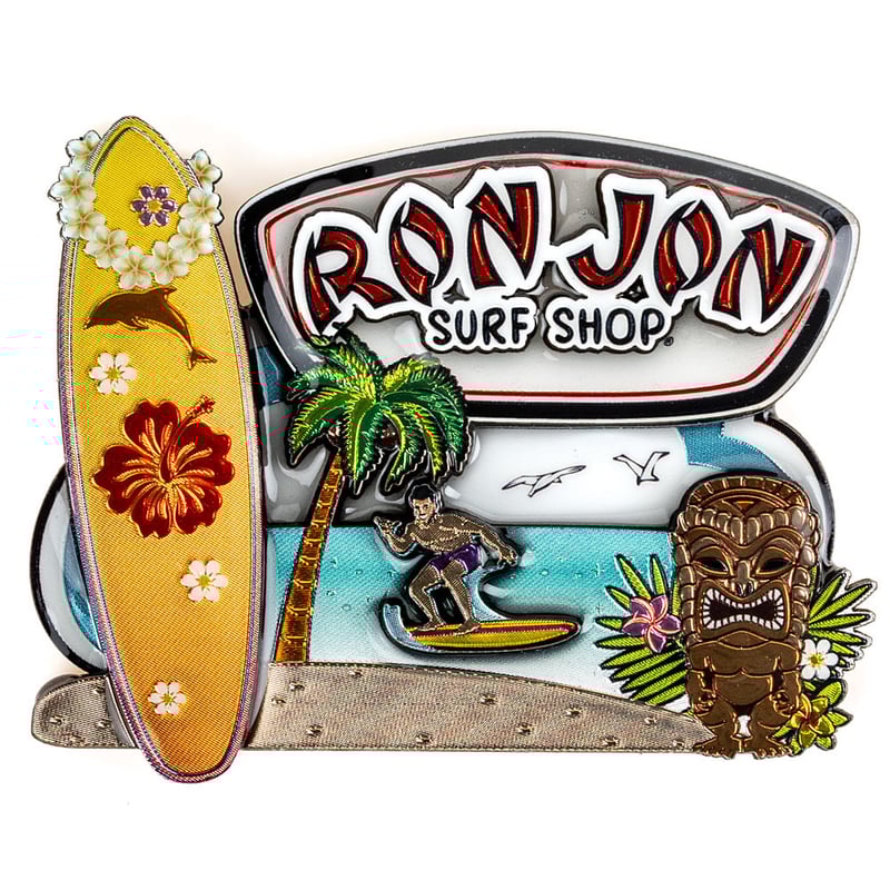 Ron Jon 2D Surfer With Board Magnet | Ron Jon Surf Shop