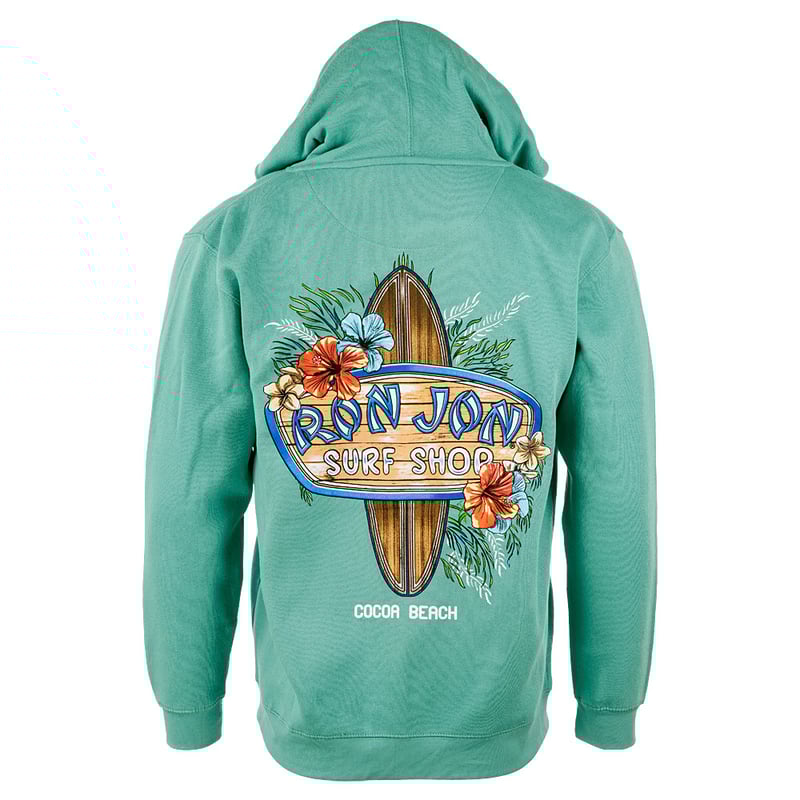 Ron Jon Cocoa Beach FL Board Badge Zip Hoodie | Ron Jon Surf Shop