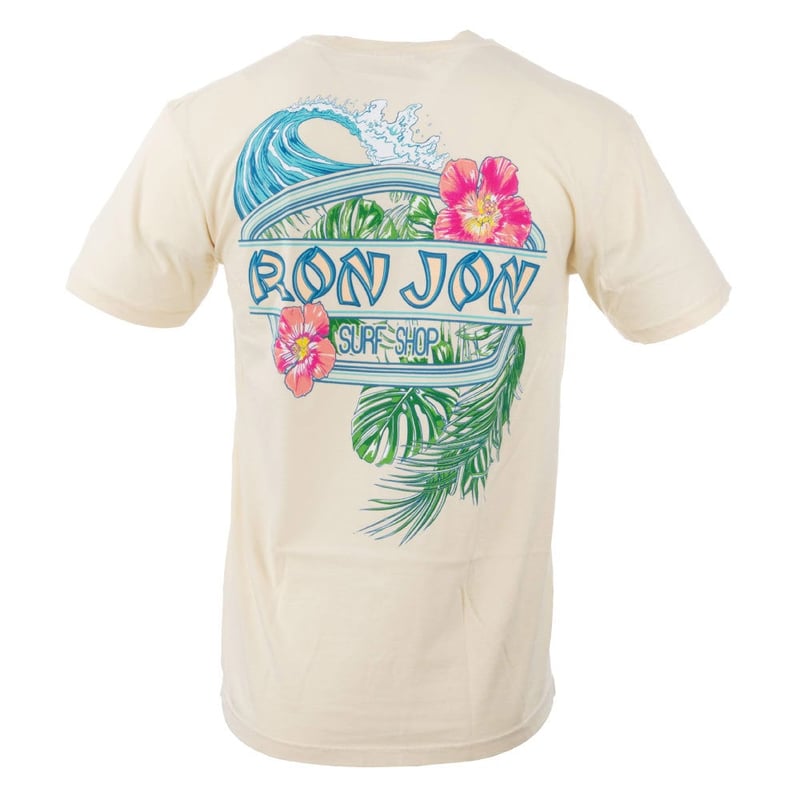 Ron Jon Long Beach Island NJ Distressed Floral Surf Tee | Ron Jon Surf Shop