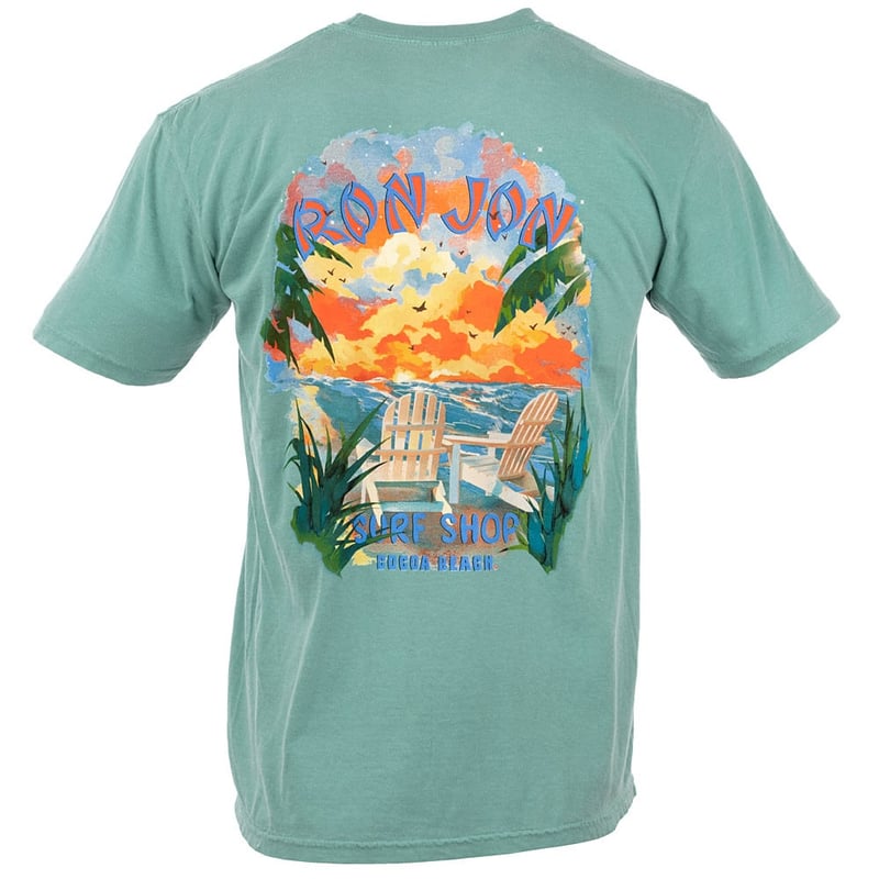Ron Jon Mens Sunset Beach Tee | Ron Jon Surf Shop