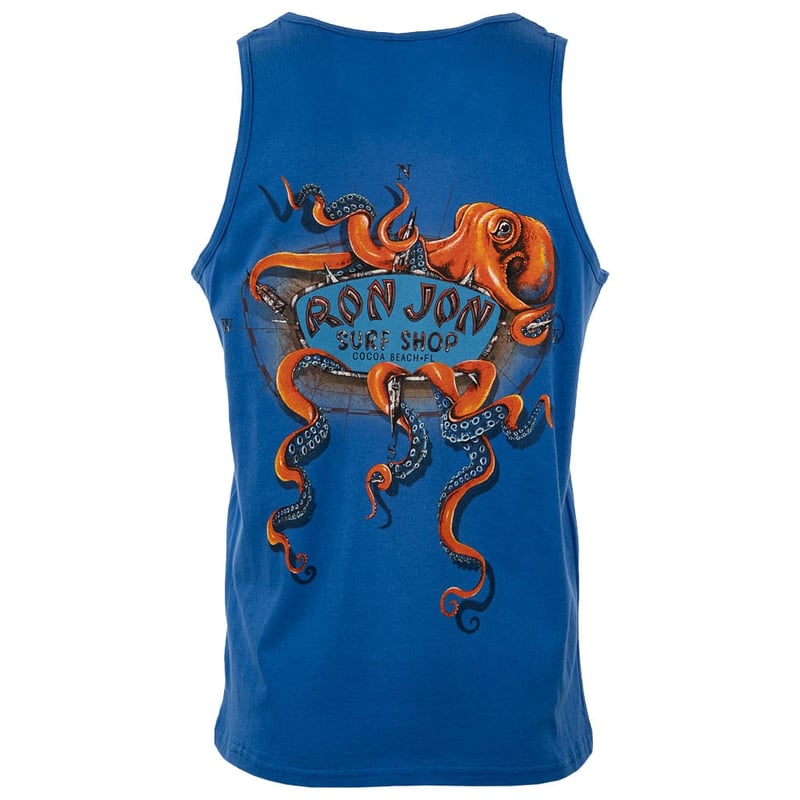 Ron Jon Cocoa Beach FL Orange Kraken Tank | Ron Jon Surf Shop