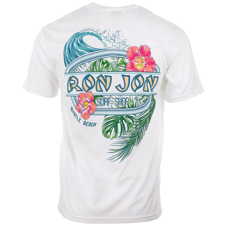 Ron Jon Myrtle Beach SC Distressed Floral Surf Tee | Ron Jon Surf Shop