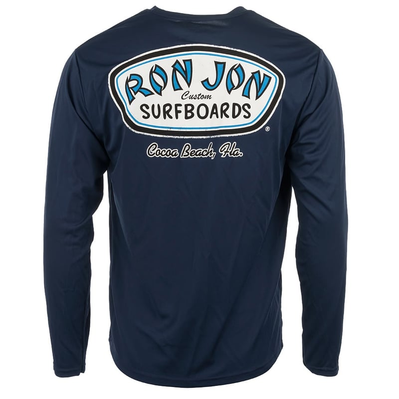 Ron Jon Cocoa Beach FL Distressed Custom Surfboards Long Sleeve Sun ...