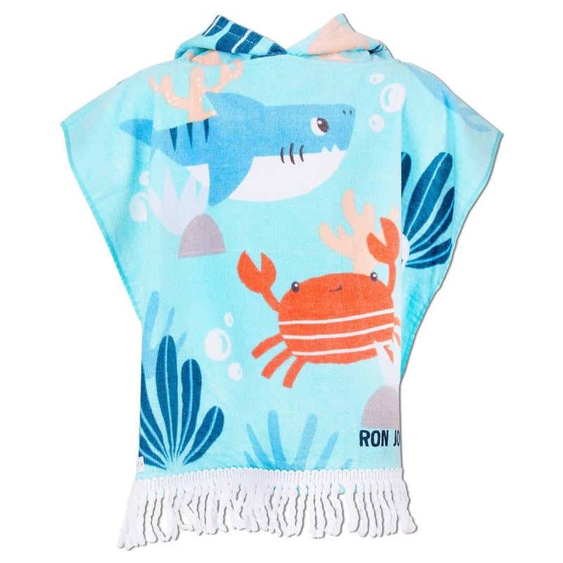 Earth Nymph Ron Jon Shark Toddler Cape Towel | Ron Jon Surf Shop