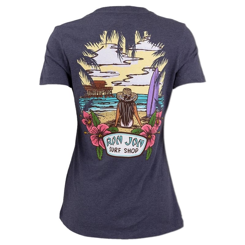 Ron Jon Women's Hello Sunshine V-Neck Tee | Ron Jon Surf Shop