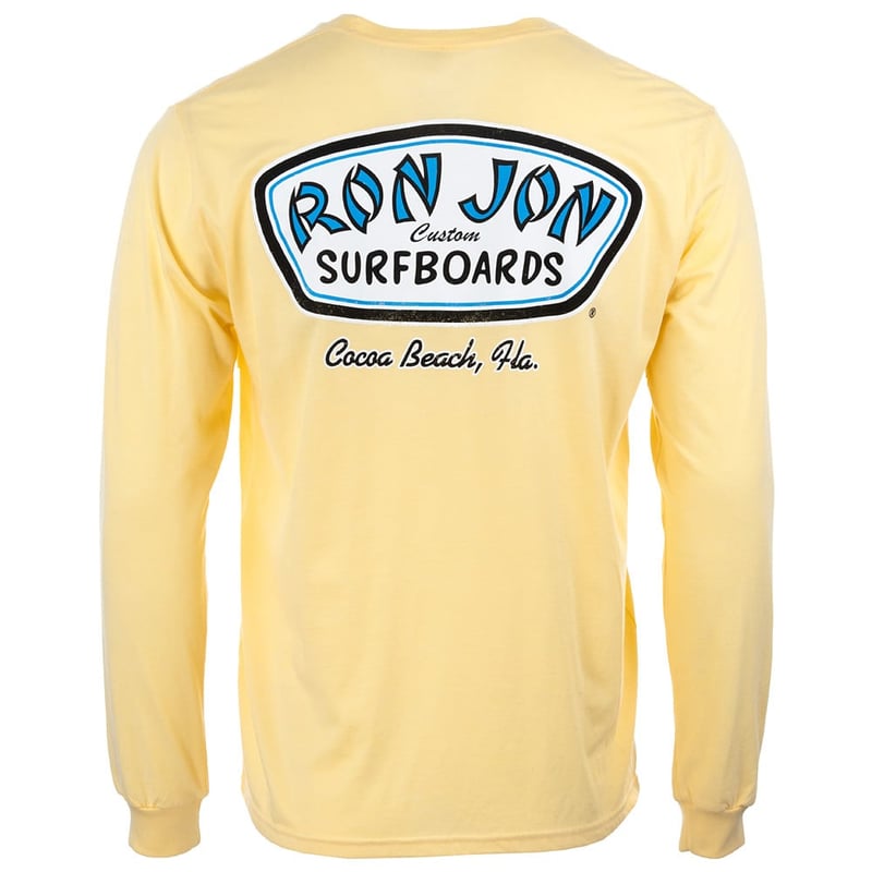 Ron Jon Cocoa Beach FL Distressed Custom Surfboards V2 Long Sleeve Tee ...