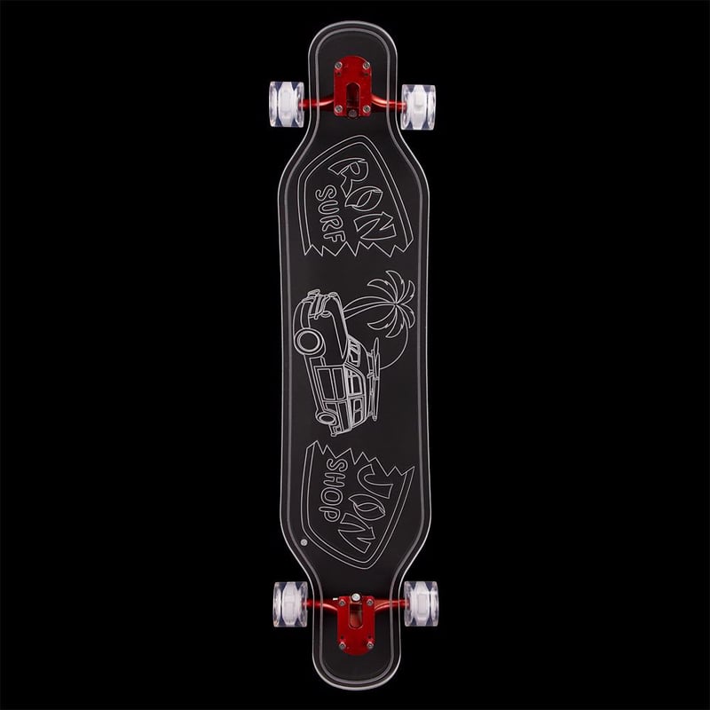 Ron Jon Ghost Woody Complete Longboard - Skateboards | Ron Jon Surf Shop
