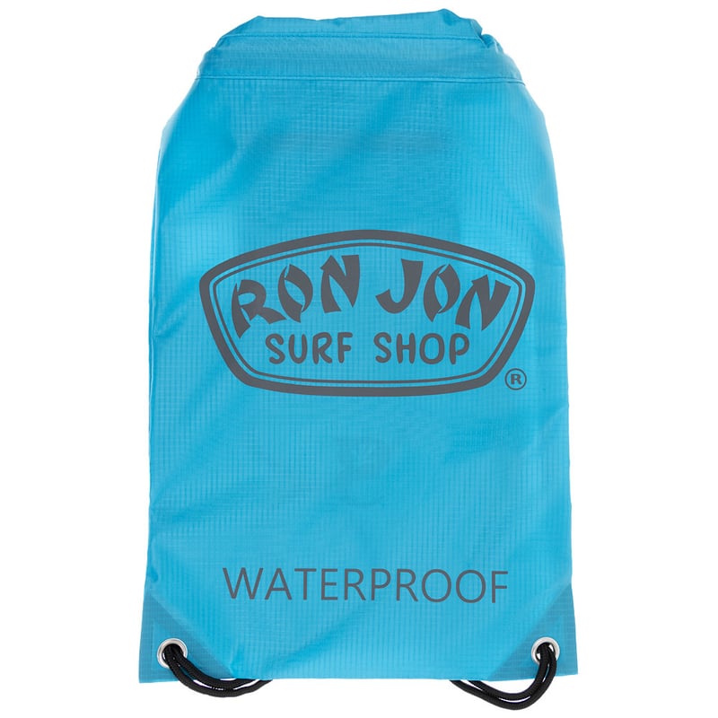 Ron Jon Aqua And Gray Cinch Sack Backpack | Ron Jon Surf Shop