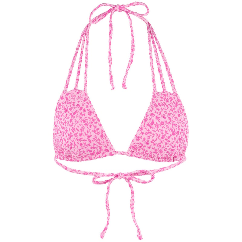 Ron Jon Women's Thryallis Pink 3-Strap Tri Bikini Top | Ron Jon Surf Shop