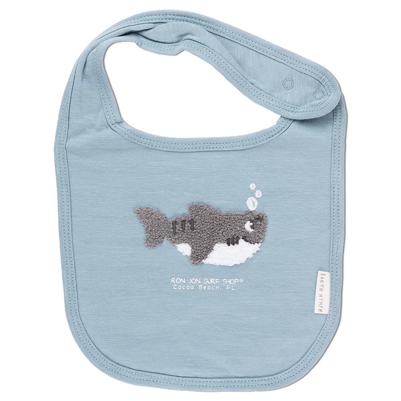 Earth Nymph Ron Jon Baby Boy Shark Bib | Ron Jon Surf Shop