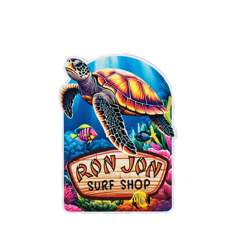 Ron Jon Swimming Turtle Flex Magnet | Ron Jon Surf Shop