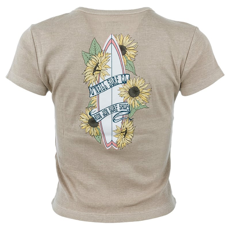 O'Neill Ron Jon Sunflower Surfboards Crop Top | Ron Jon Surf Shop