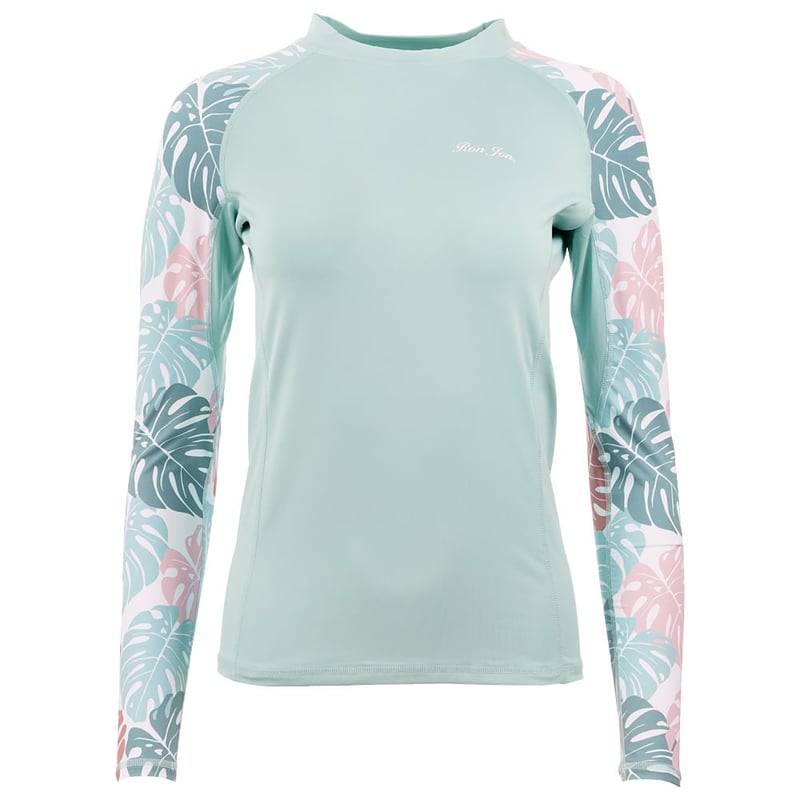 Ron Jon Women's Palm-Mint Kailana Long Sleeve Rash Guard | Ron Jon Surf ...