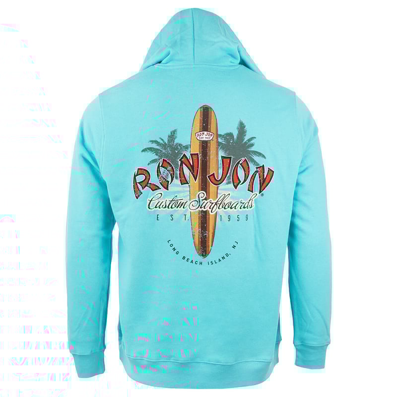 Ron Jon Long Beach Island NJ Distressed New Longboard Hoodie | Ron Jon ...