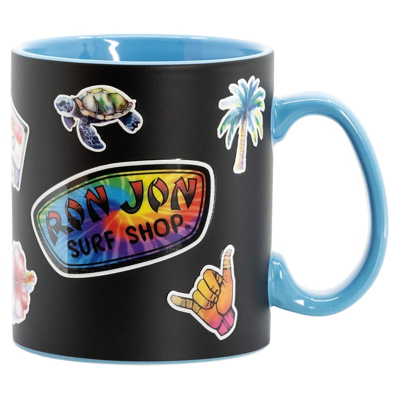Ron Jon Stickers Coffee Mug | Ron Jon Surf Shop